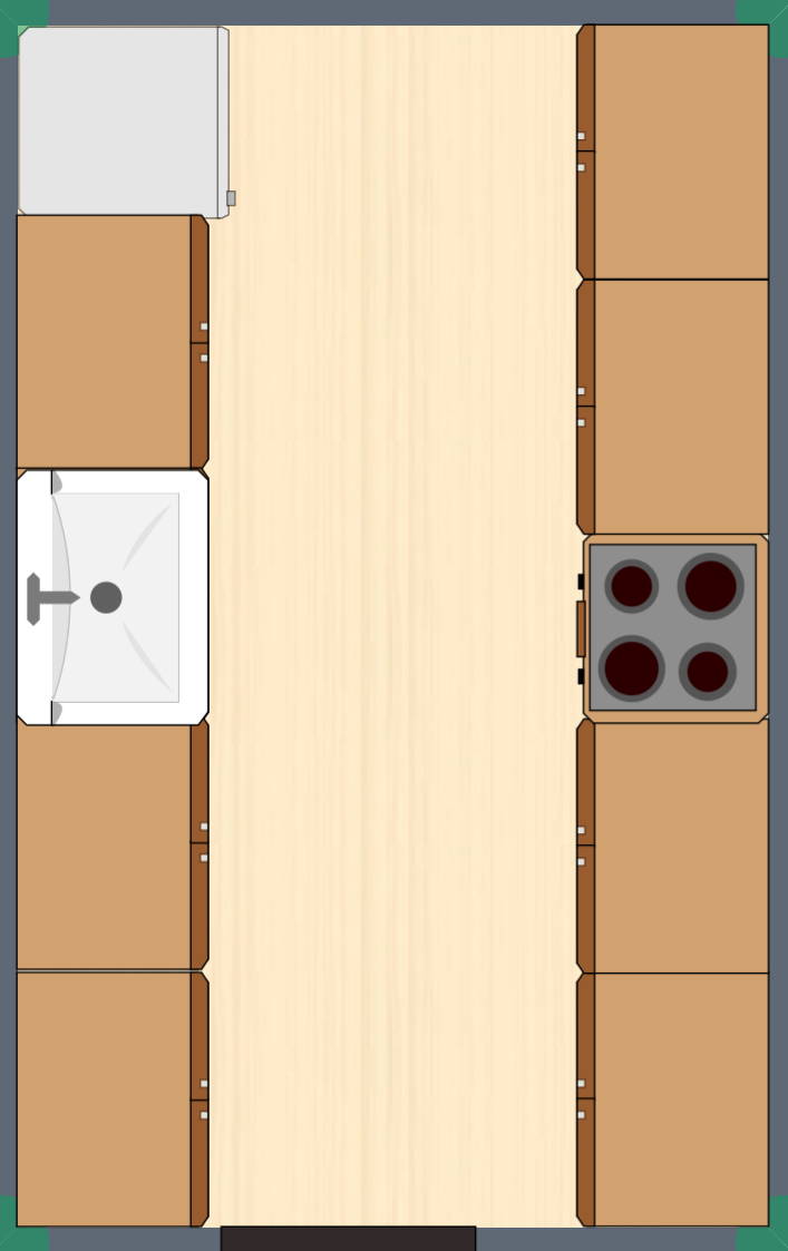 Galley Kitchen Ideas - Practical Solutions For Your Kitchen