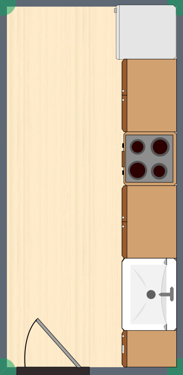 One Wall Kitchen Design Layout - Maximise Your Kitchen Space